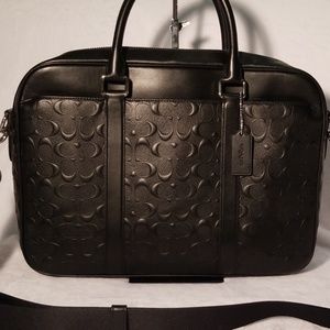 Coach | Bags | Coach Laptop Bag Briefcase Black Nwt | Poshmark